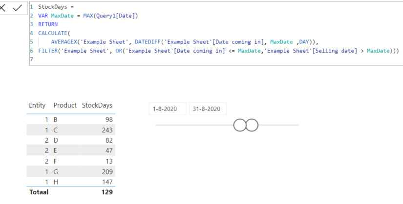 Solved: Average of AverageX and reshaping calendar for sma ...