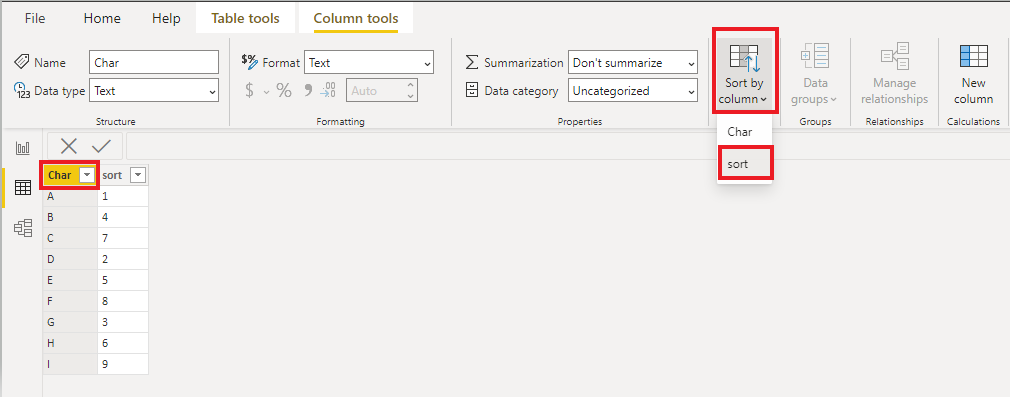 Horizontal slicer listing alphabetical tiles verti... - Microsoft ...
