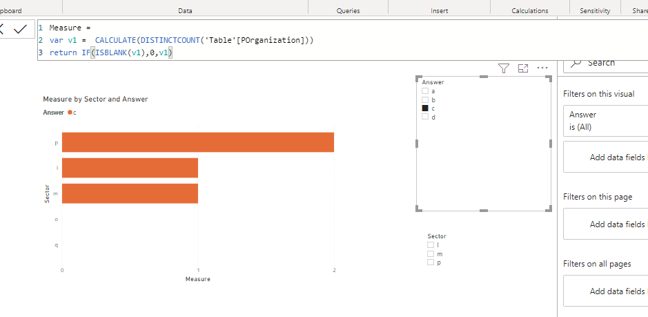 Solved: Show zero values in bar chart - Microsoft Fabric Community