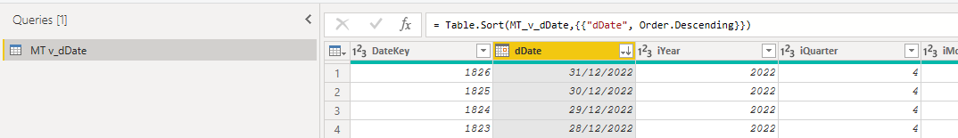 Only the first 1000 rows is loaded into the Data m... - Microsoft ...
