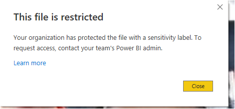 Solved: Power BI Desktop :: Highly Confidential :: Only ow ...