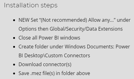 Custom connector issue - Microsoft Fabric Community