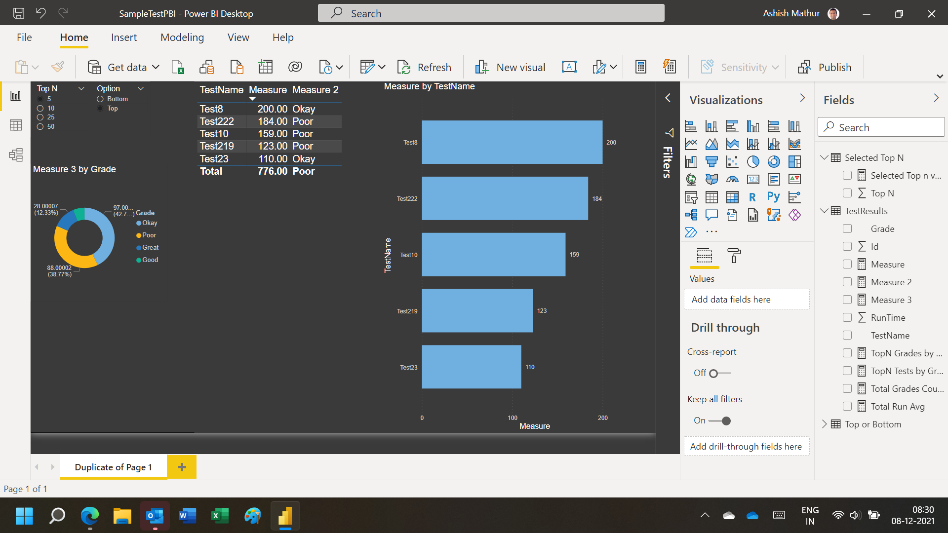 How to select Top/Bottom N results dynamically - Microsoft Fabric Community