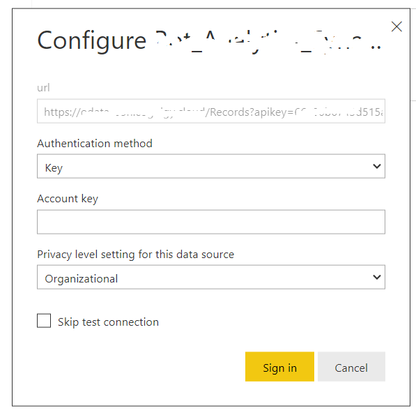Solved Data Source Credentials Url Greyed Out Microsoft Fabric Community 5023