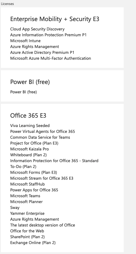 Solved: Can a Person with Microsoft 365 E3 license , view ...