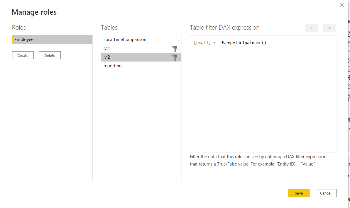 Extend RLS to the composite model which already ha... - Microsoft ...
