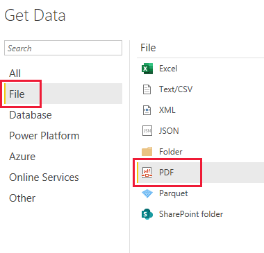 Import adjustble PDF to Power BI - Microsoft Fabric Community