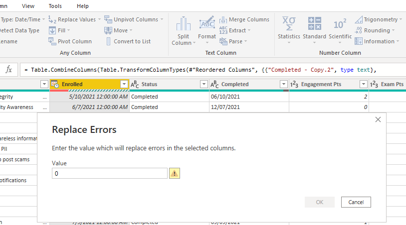 Solved Transform Data Microsoft Fabric Community 0835