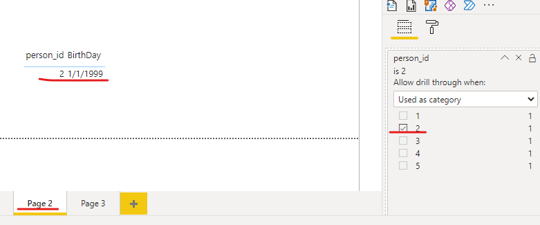 Drill through filter for multiple pages - Microsoft Fabric Community