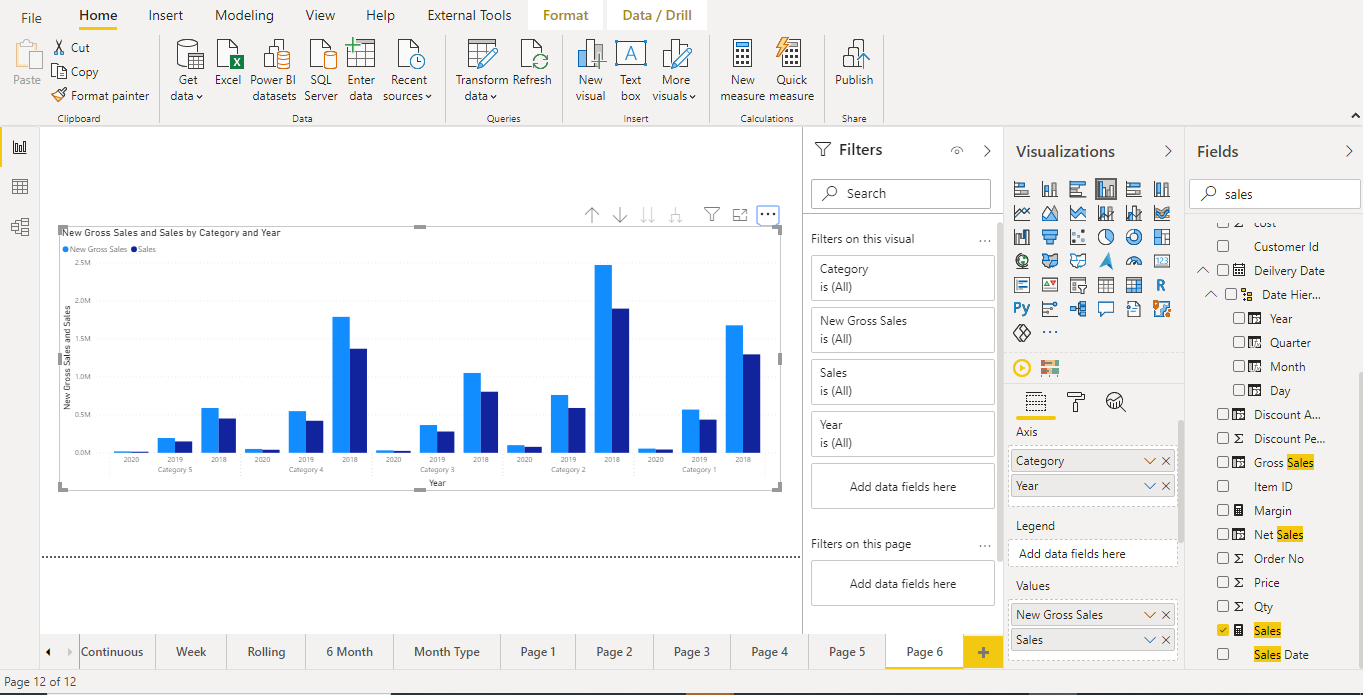 Solved: Stacked column chart in Power BI like Excel - Microsoft Fabric ...