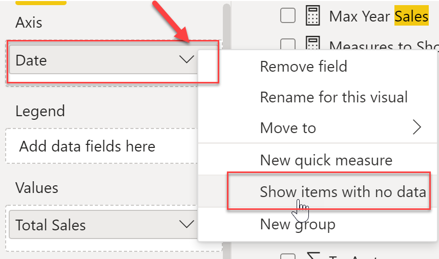 Solved Skipping Months In Column Chart Microsoft Fabric Community