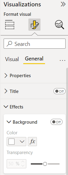 Solved: Power bi transparent slicer option - Microsoft Fabric Community