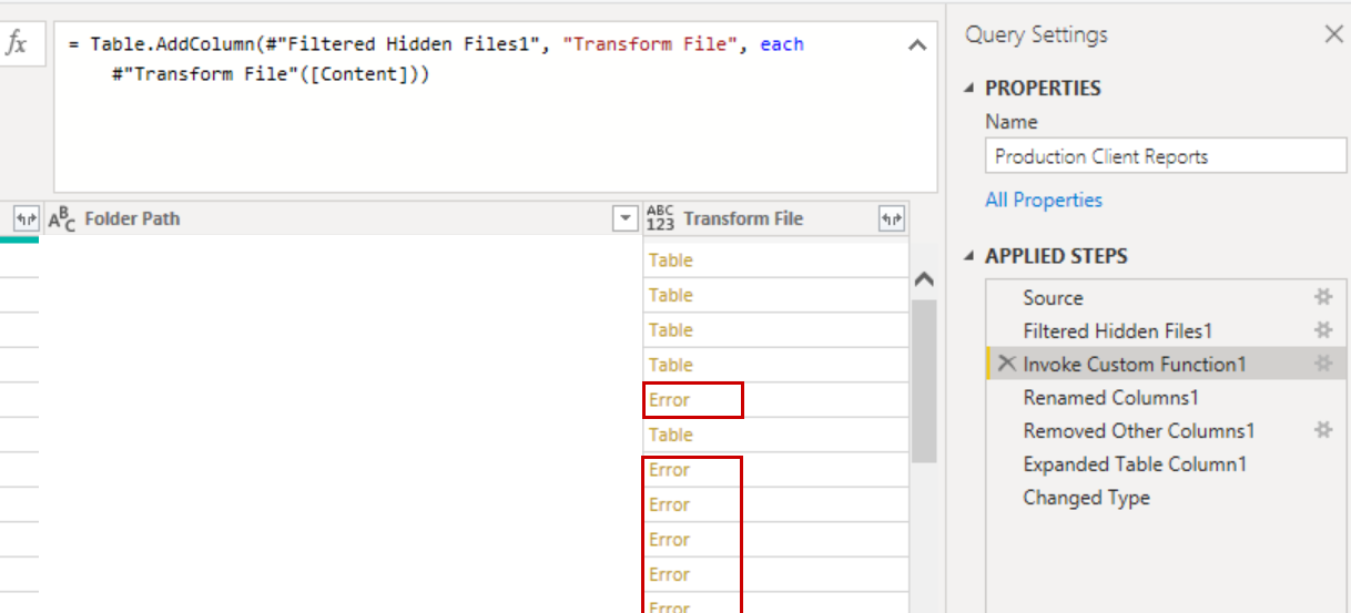 Solved: Importing Data from folder with PDFs - Missing Pag ...