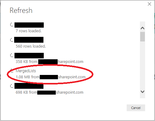 Problem to refresh SharePoint online List - Microsoft Fabric Community