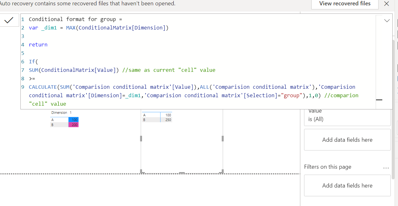 Compare values from 2 visualized tables in powerbi... - Microsoft ...