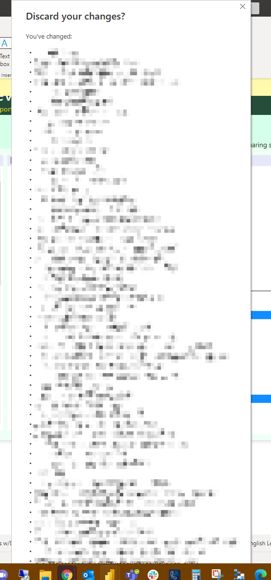 Discard Changes - Too Many Changed Queries overloa... - Microsoft ...