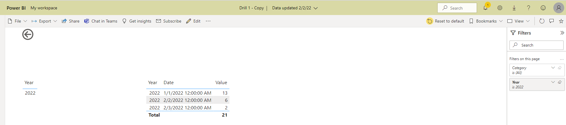 Cross Report Drill Through - Microsoft Fabric Community