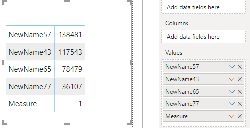 Solved: Get values if another column's values match the co ...