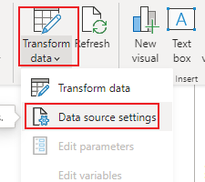 Solved: how to edit a data source for power bi datasets li ...