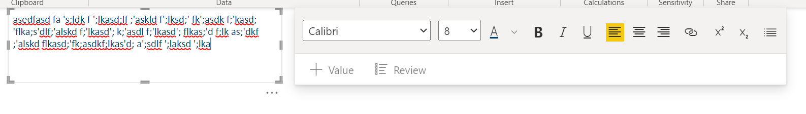 How to cut spacing between lines in text box? - Microsoft Fabric Community