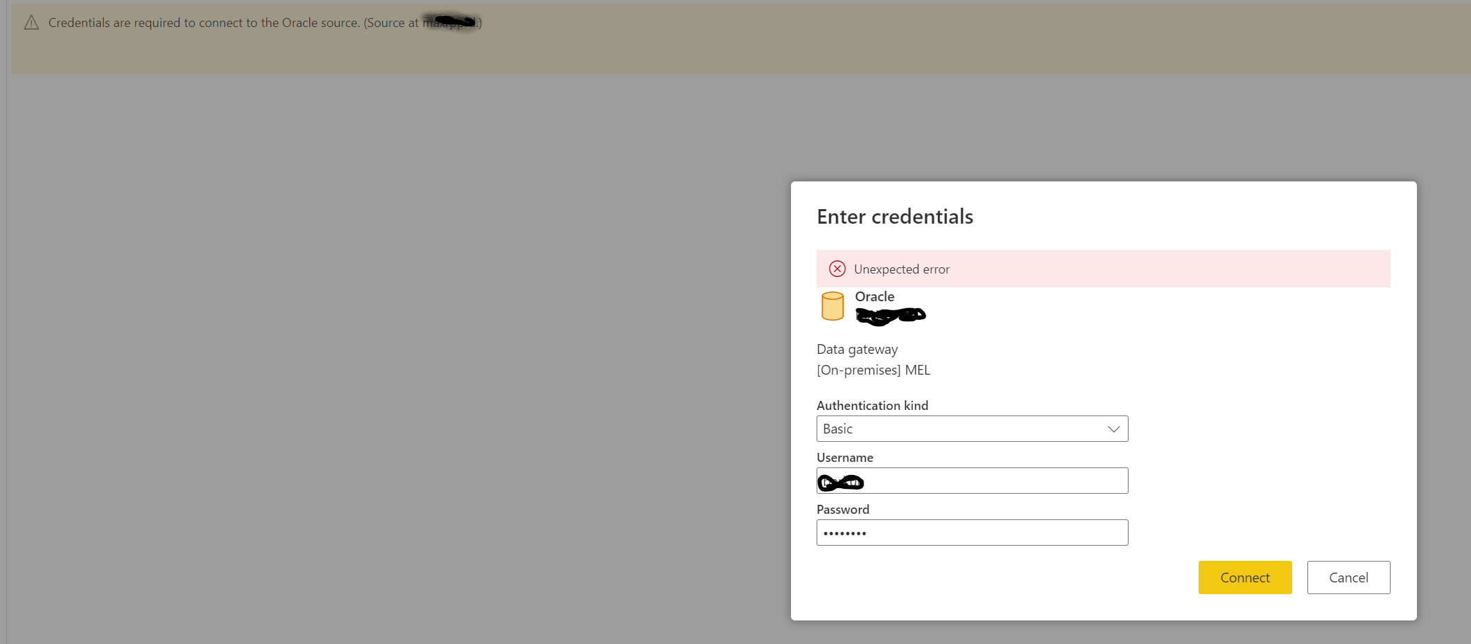 Dataflow: unexpected error - Microsoft Fabric Community