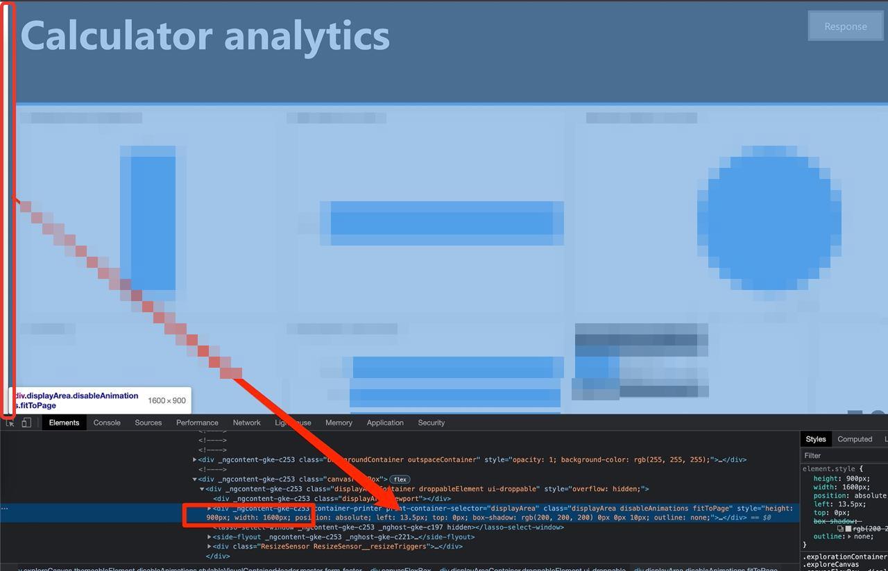 PBI Embedded - White lines issue - Microsoft Fabric Community