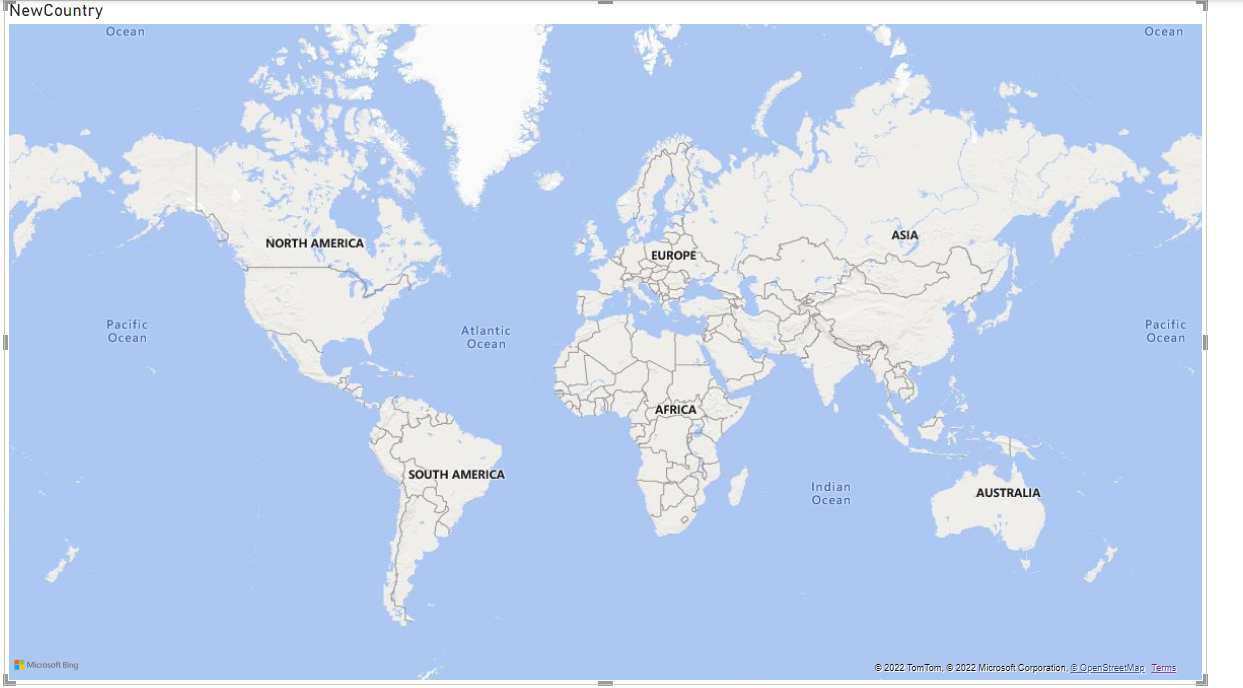 Need help on world map visual to display labels on... - Microsoft ...