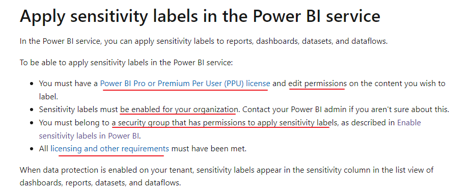 Sensitivity Labels won't show - Microsoft Fabric Community