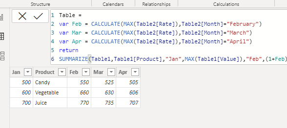 Solved: Create a 'virtual' matrix table based on 2 tables - Microsoft ...