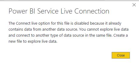 Solved: Power BI Service Live Connection - Microsoft Fabric Community