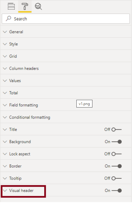 Solved: Focus Mode only in Visual Header, no export option ...