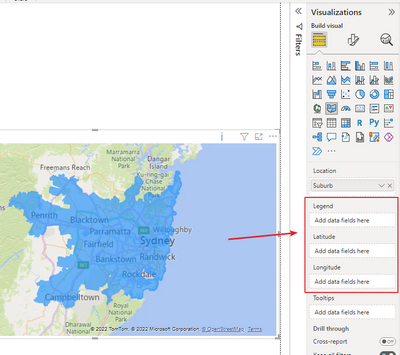 Filled Map is not displaying the geographical area... - Microsoft ...