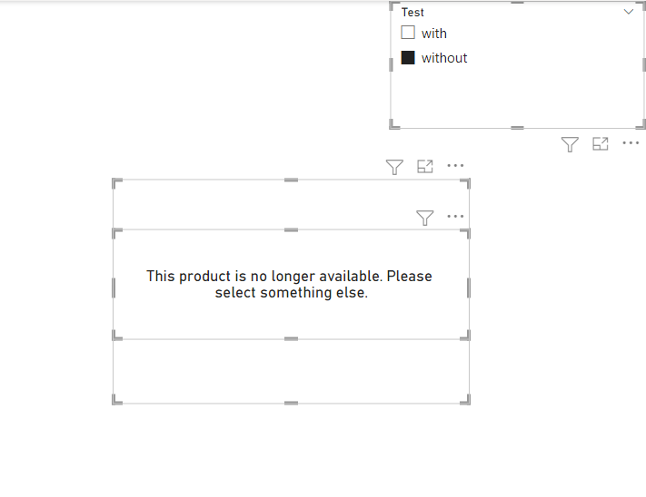 Solved: Showing hiding visuals using DAX? - Microsoft Fabric Community