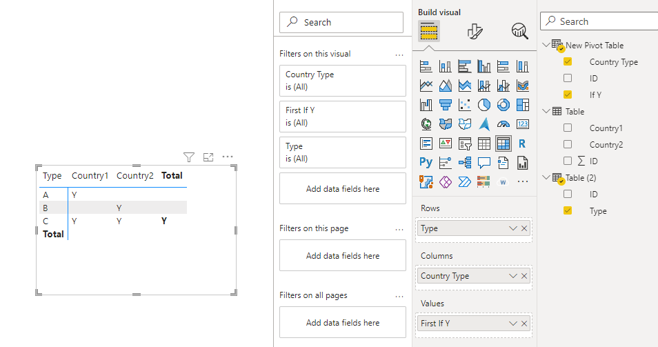 Solved: Matrix visual without merging - Microsoft Fabric Community