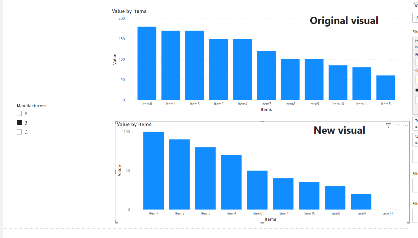 Solved: Static Data in chart - Microsoft Fabric Community