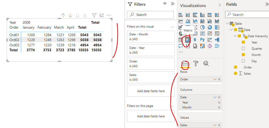 Solved: How to add double header field in a pivot table in ...