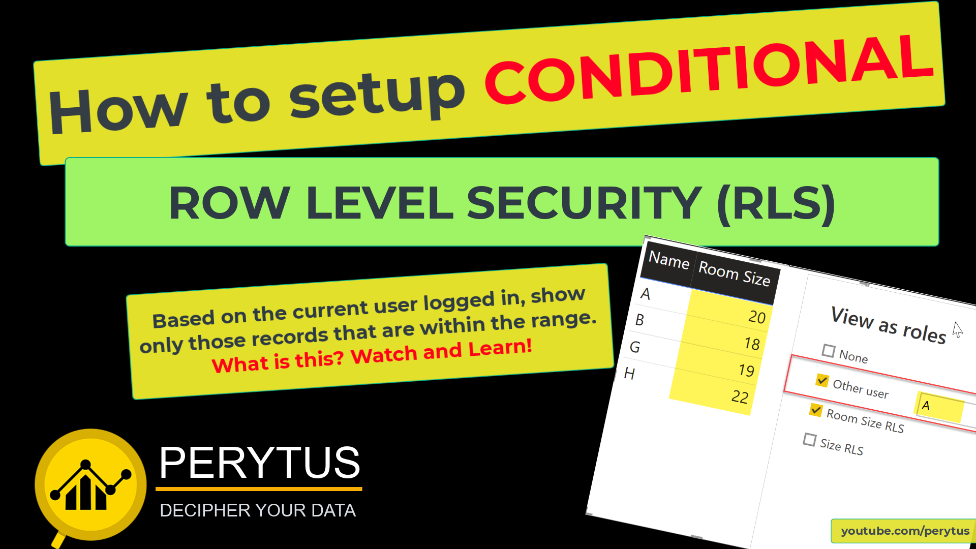 How to set up conditional Row Level Security - RLS... - Microsoft ...