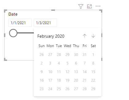 Date Slicer Between Option Has More Dates Than Dat... - Microsoft ...