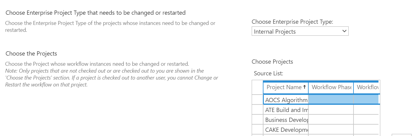 Solved: Project Online - Enterprise Project types - Microsoft Fabric ...
