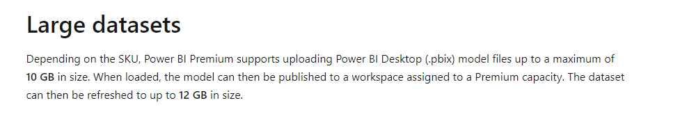 Solved: Dataset size limit vs Capacity Memory - Microsoft Fabric Community