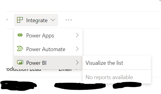 Visualize the SharePoint List in Power BI Service ... - Microsoft ...