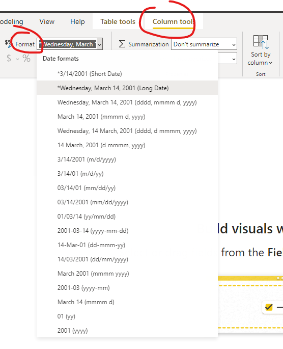 Changing date-format on x-axis - Microsoft Fabric Community