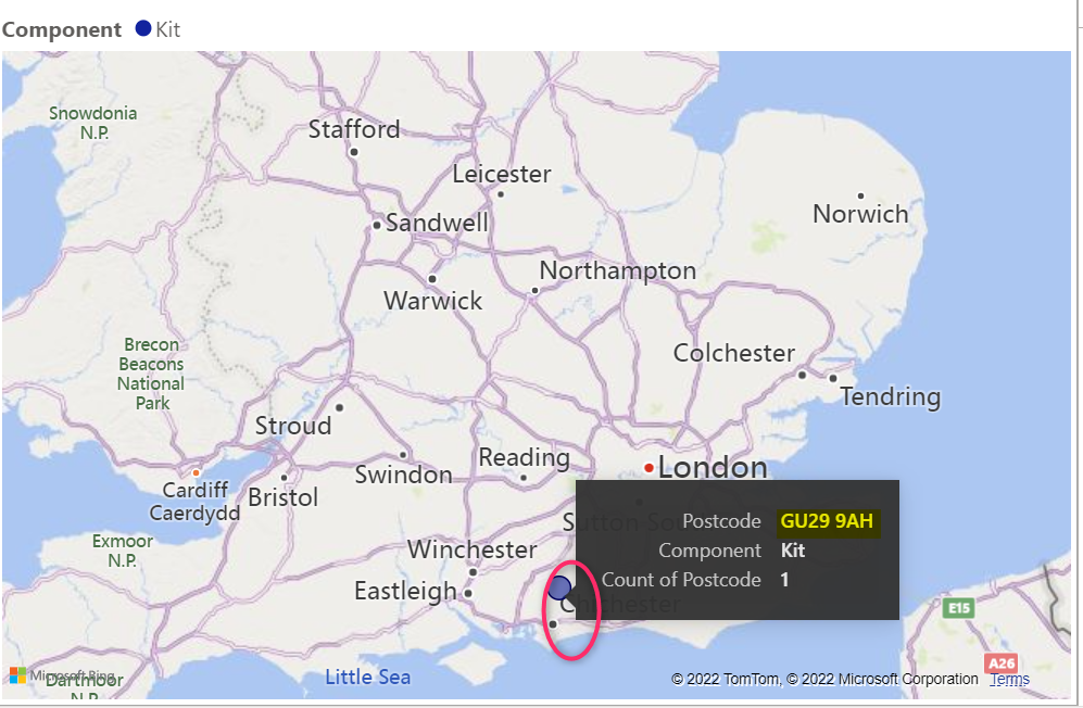 Incorrect map location on desktop only. - Microsoft Fabric Community