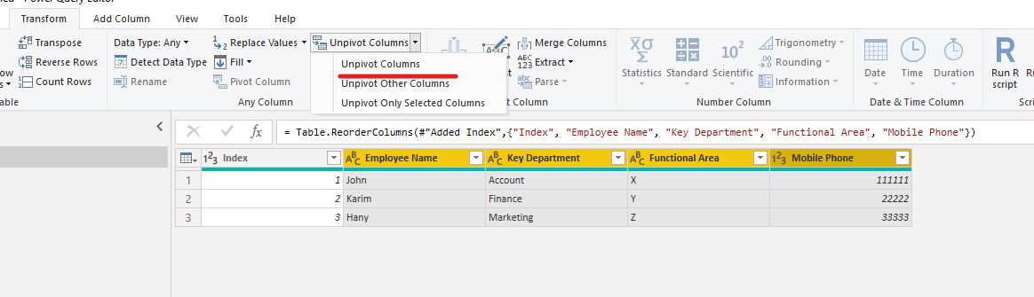 Solved: Double Headers in Table in Power BI - Microsoft Fabric Community