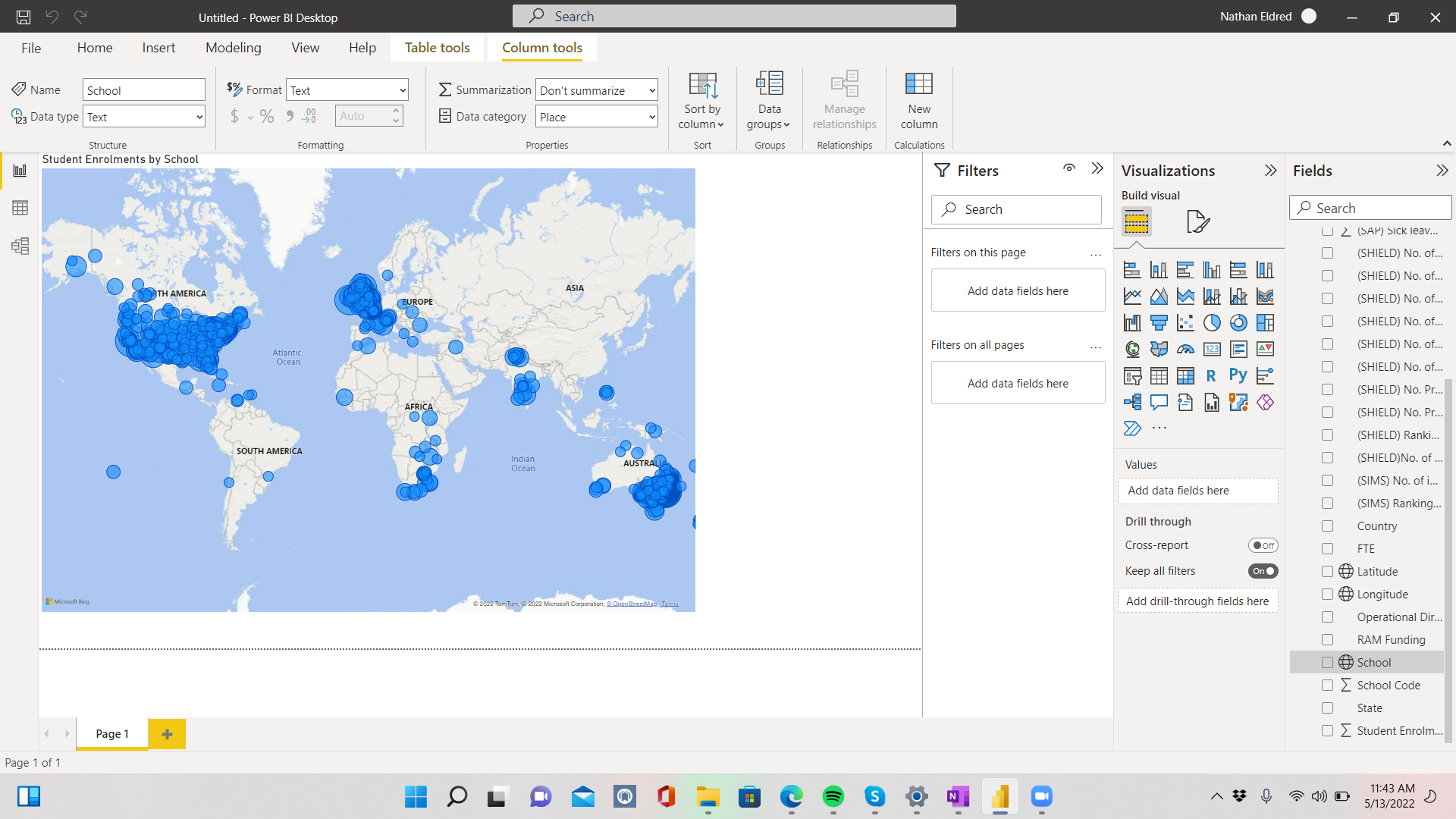 Map of Schools by Student Enrolment - Microsoft Fabric Community