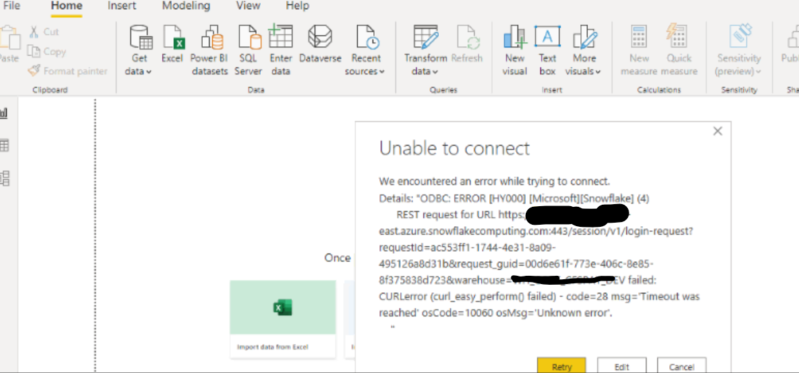 How to connect to snowflake from power bi desktop - Microsoft Fabric ...