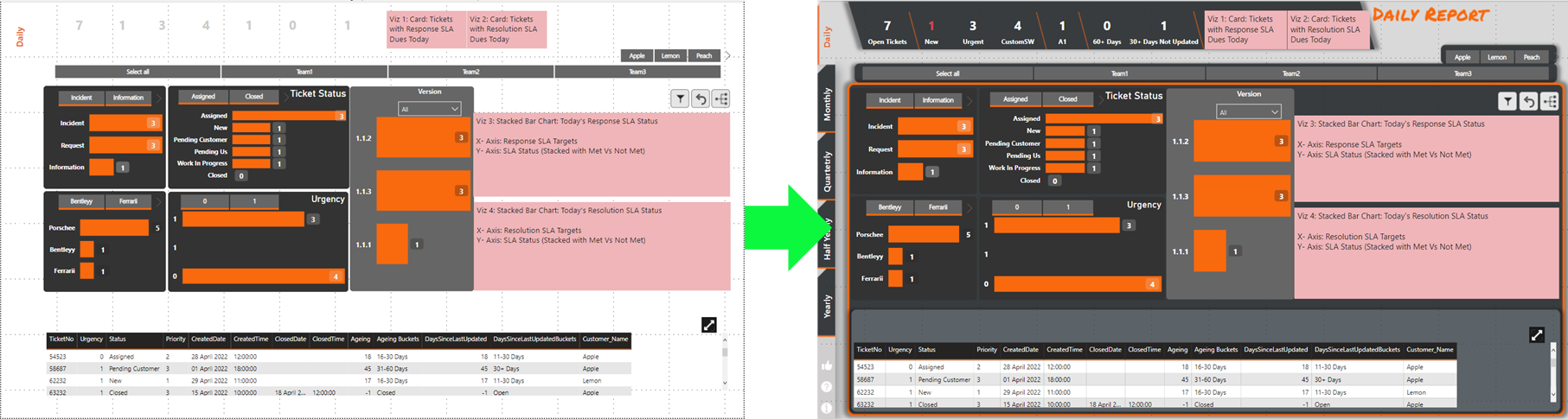 Align Page Background Shapes made in PowerPoint in... - Microsoft ...