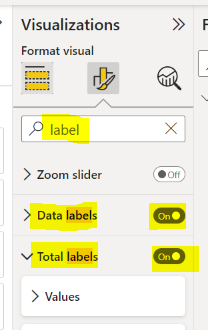 Combined matrix and horizontal bar chart - Microsoft Fabric Community