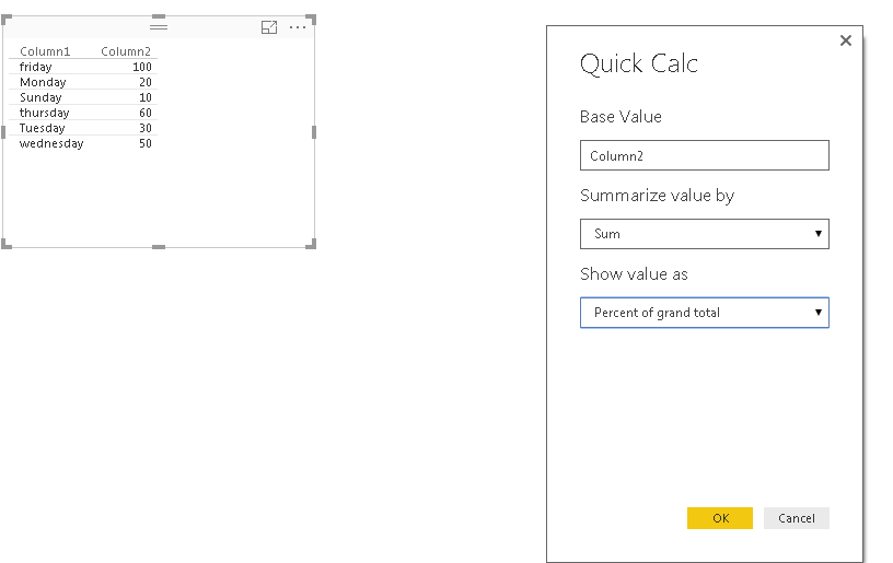 DAX formula help - Each Weekday again All days sal... - Microsoft ...