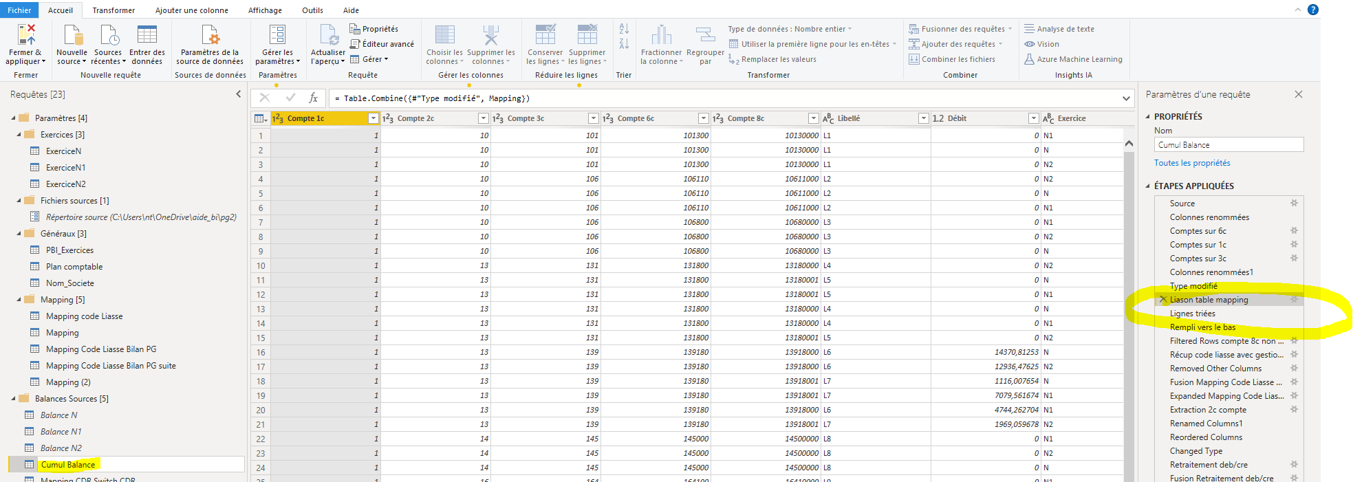 Improve my solution Mapping data accounting accoun... - Microsoft Fabric Community